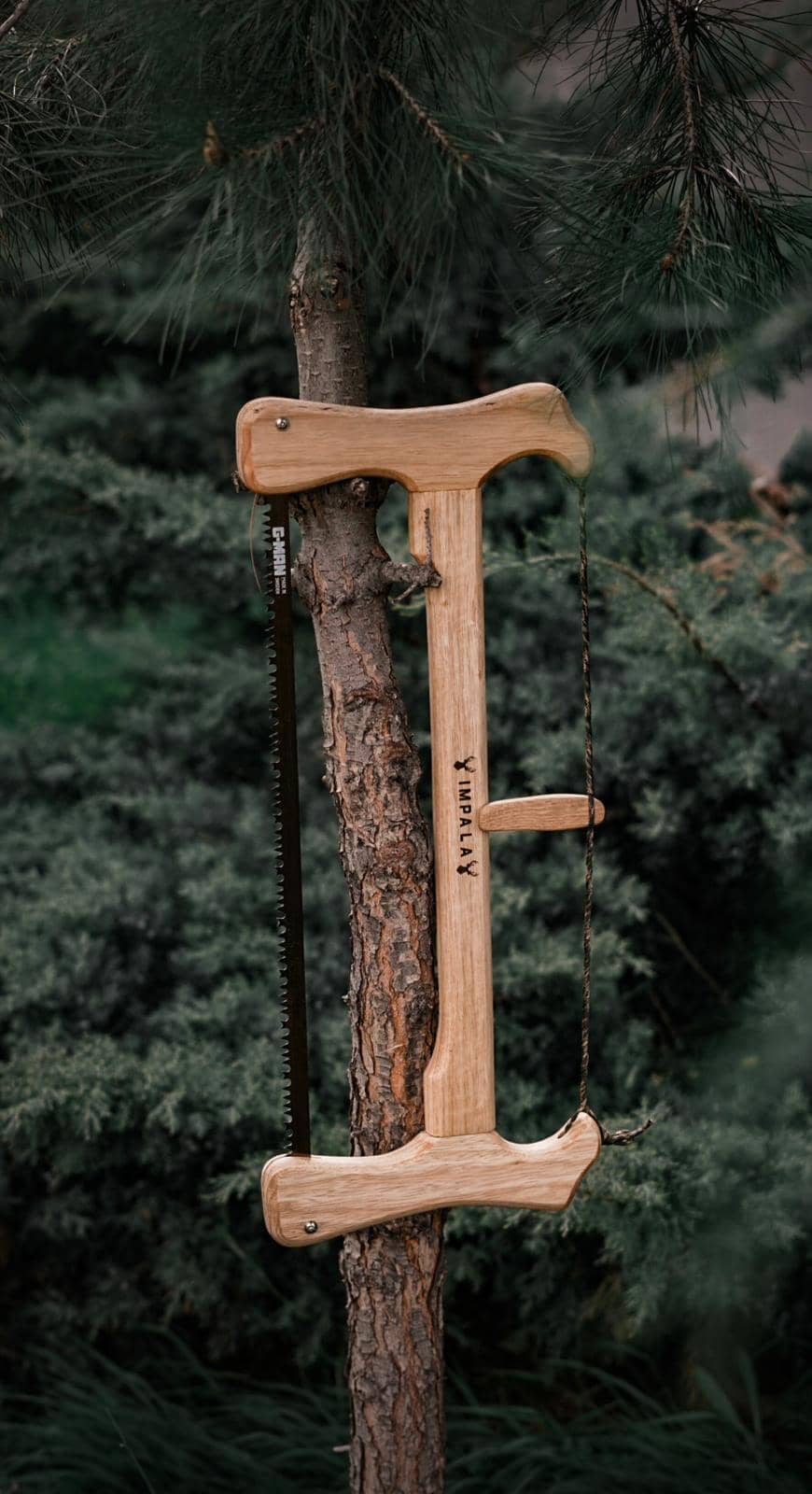 Limba Nepal Bow Saw | Impala Wood Works